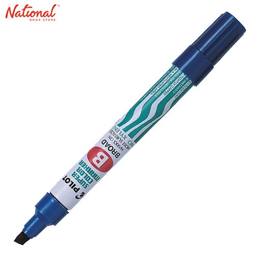 Pilot Permanent Marker Blue Broad Sca-B National Book Store | Shopee ...