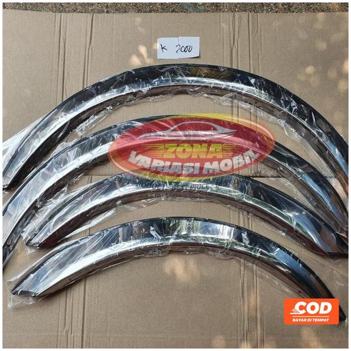 List Of Top Wheel Fender Trim Over Fender Kijang 2000-2004 Stainless Code 096 | Shopee Philippines