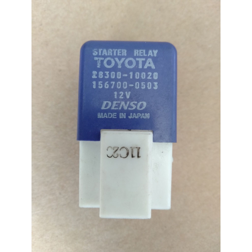Relay Starter Toyota Vios 1NZ 4-Pin Genuine Japanese Purple | Shopee ...