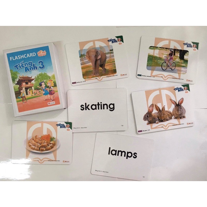 Flash CARD Grade 3 GLOBAL SUCCESS 2022 | Shopee Philippines