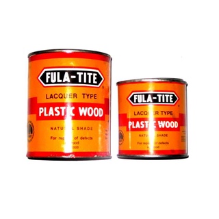 Fulatite Plastic Wood Natural Shade 1/4 liter Fula-tite Wood Putty ...