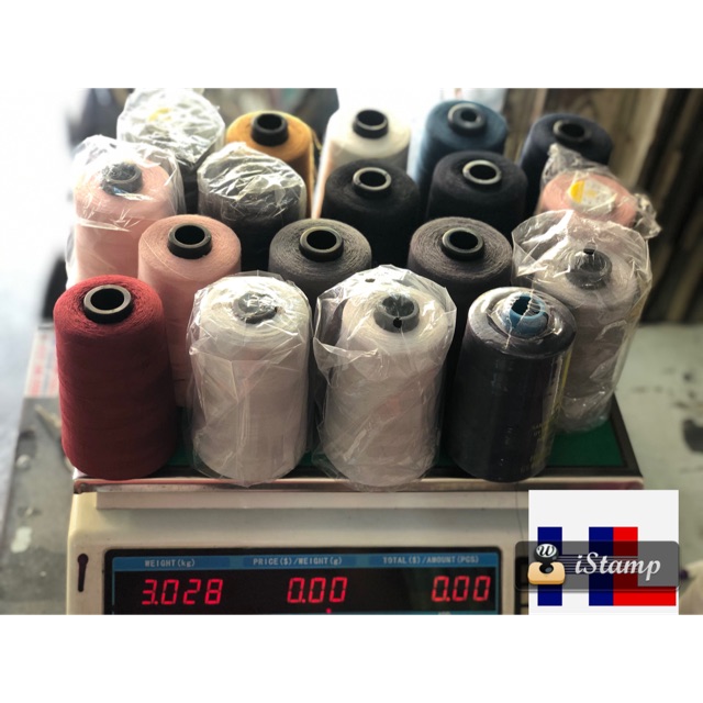 Industrial Color Sewing Thread 40/2 (18 rolls) | Shopee Philippines