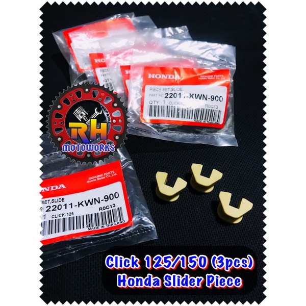 Click 125/150 Slider Piece (3pcs) Honda Genuine Parts | Shopee Philippines