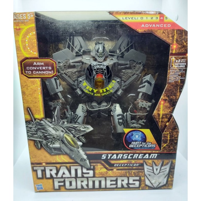 STARSCREAM LEADER CLASS Transformers Hunt for the Decepticons | Shopee ...