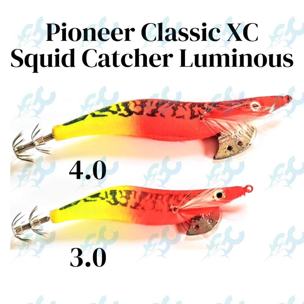 Pioneer Classic XC Squid Catcher Squid Jig with luminous body | Shopee ...