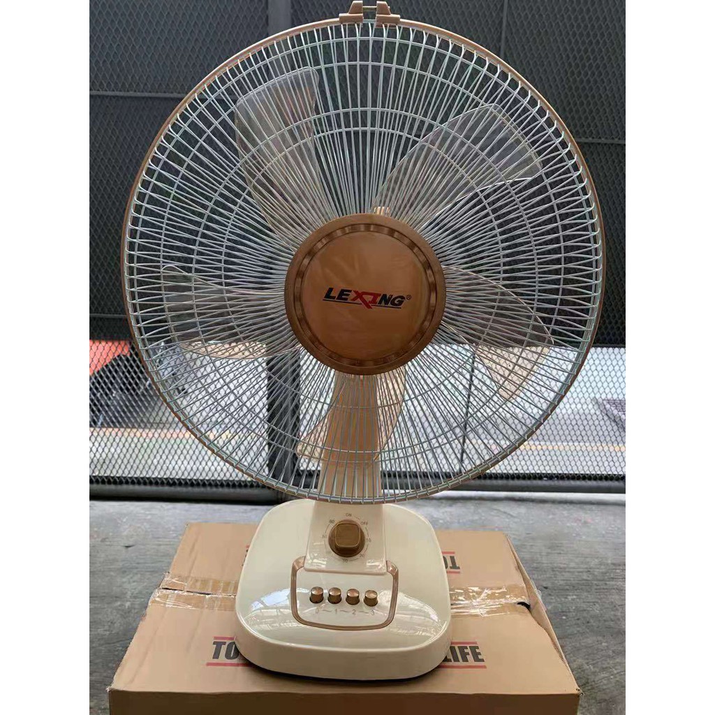 Desk Fan 16 inches Durable 5 -High Performance Speed Fan Blade (2PCS ...