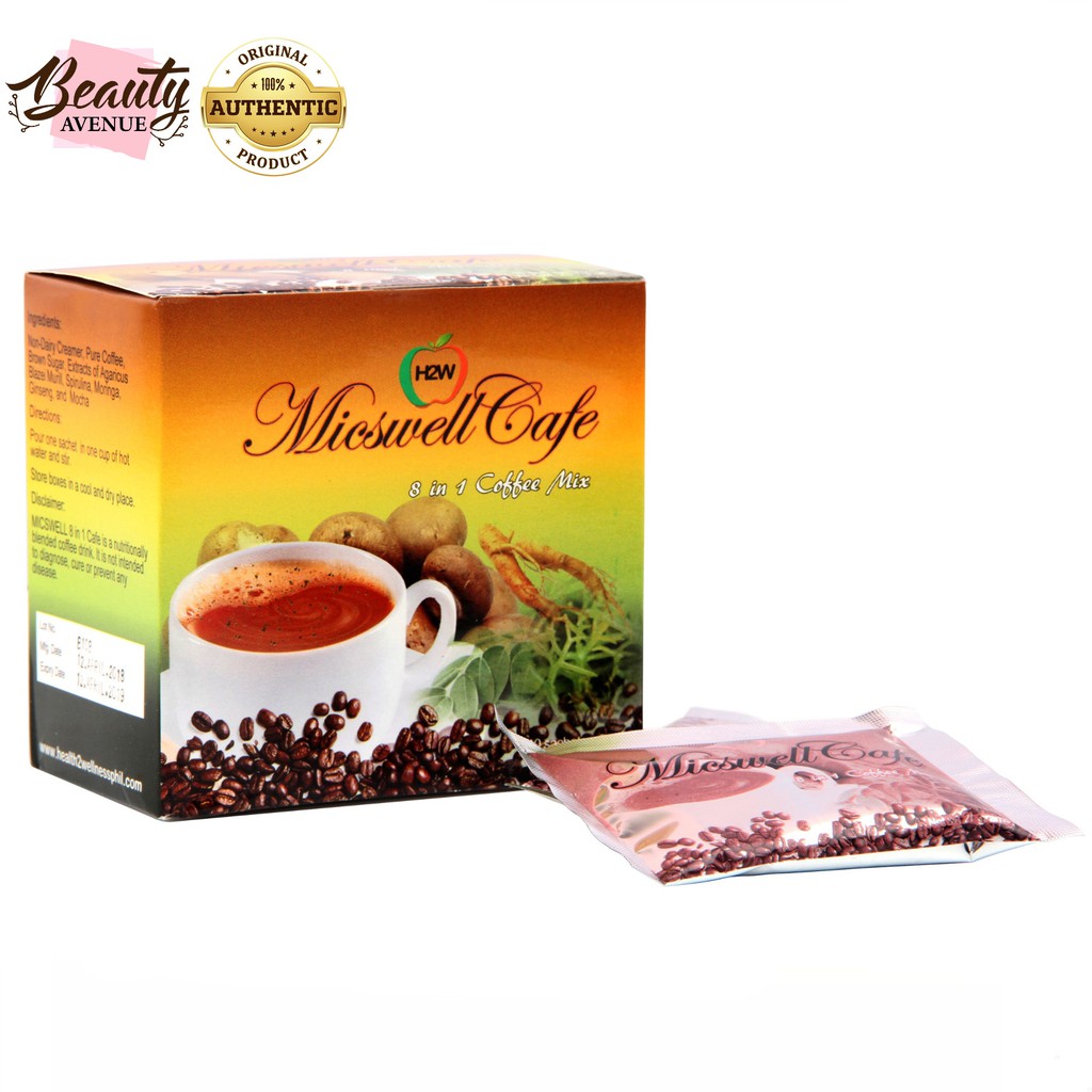 Micswell Cafe 8-In-1 21g Sachet Box Of 10sachets | Shopee Philippines