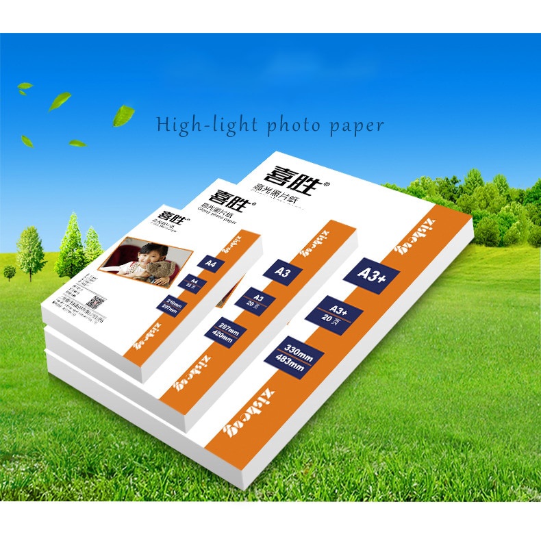 Photo Paper 180gsm 200gsm A4/3R/4R Size | Shopee Philippines