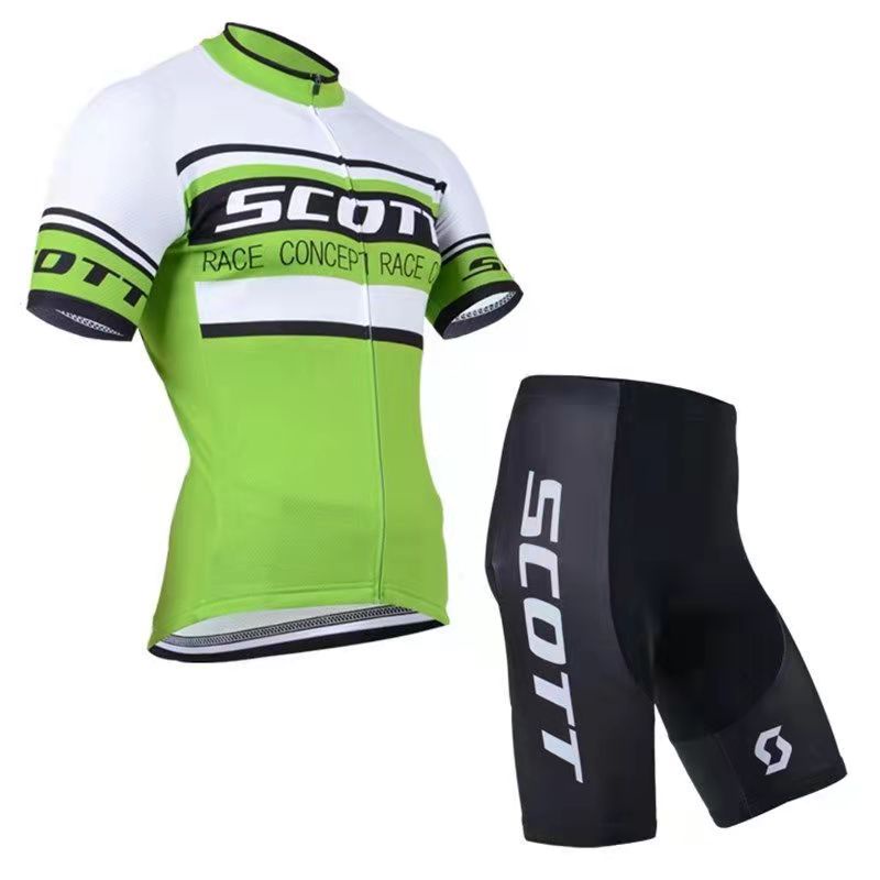SCOTT Cycling Clothing Pants Summer Cycling Jersey Short Sleeve Suit ...