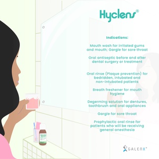 Hyclens Gargle 0.12% Chlorhexidine digluconate 60 mL and 120 mL ...