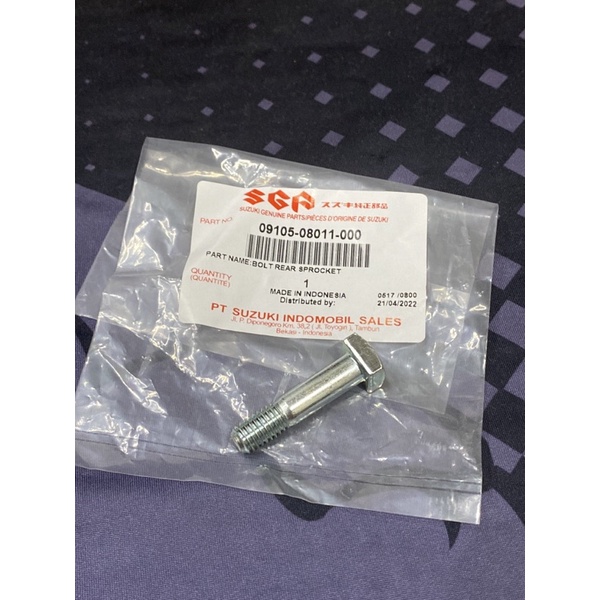 09105-08011-000 Bolt Rear Sprocket/Bolt Flange Raider150 Genuine(sold ...