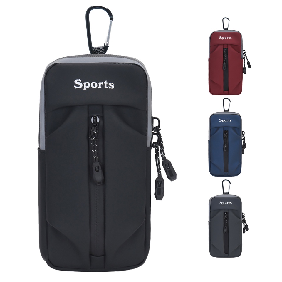 Outdoor Waterproof Arm Bag Phone Case Jogging Arm Sports Pack Gym ...