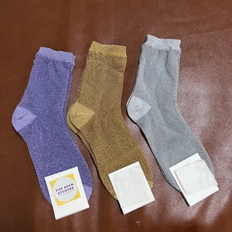 Korean Socks - Glitter Party Socks - Iconic Socks | Shopee Philippines