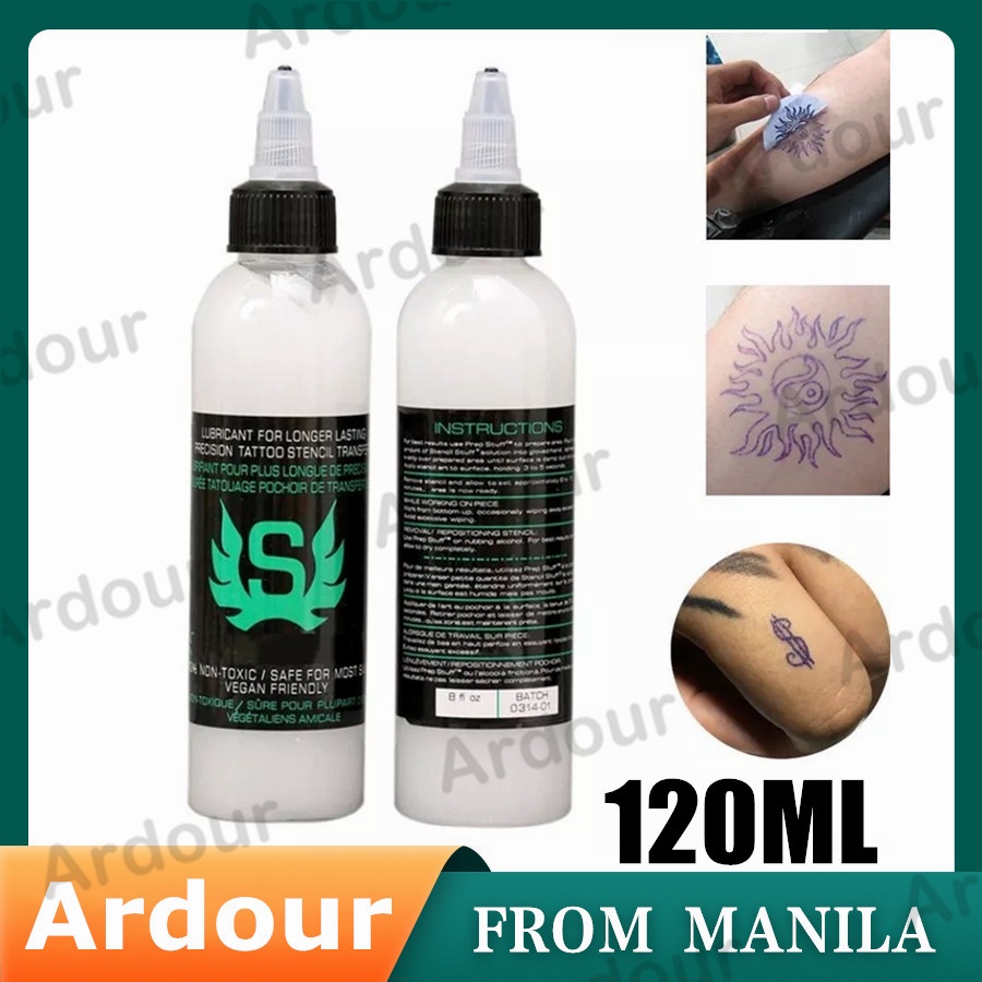 120ml Tattoo transfer oil Stencil Stuff Formula Ink | Shopee Philippines