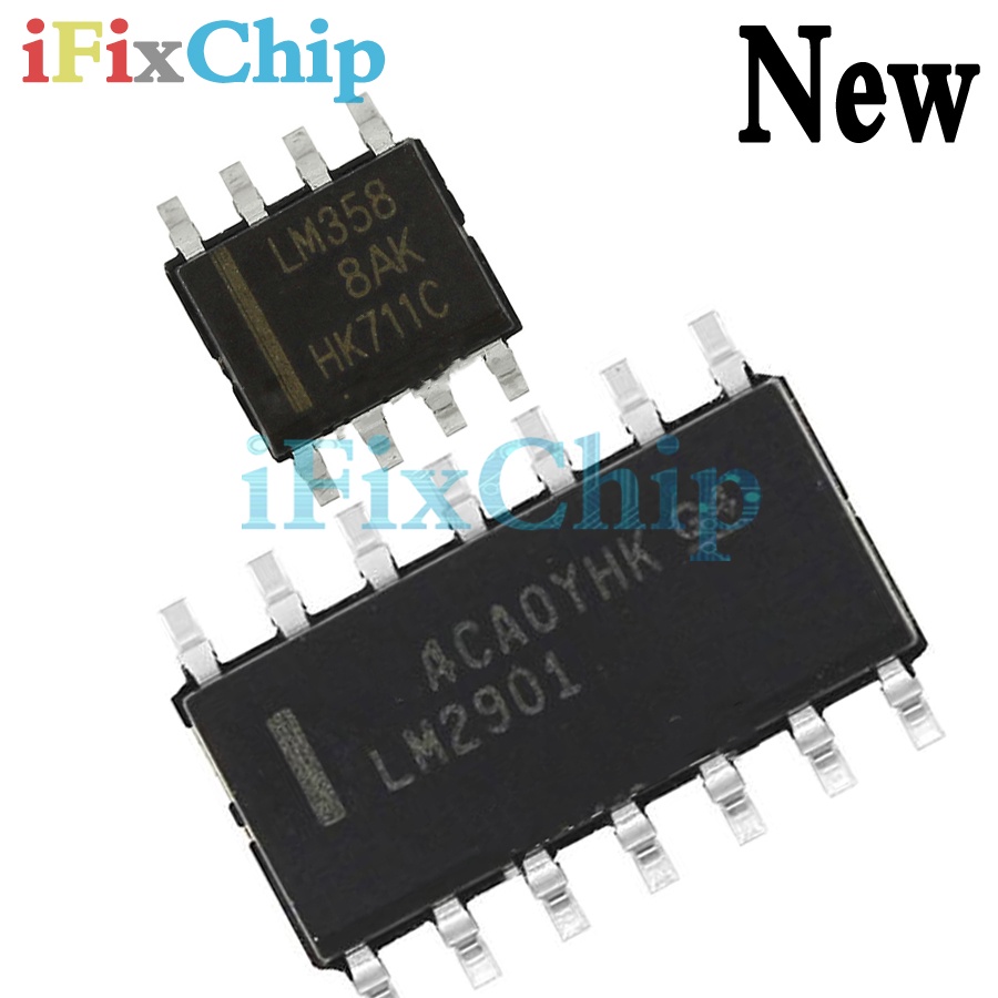 10PCS LM358DR LM358 LM358G LM224 LM258 LM2901 LM2902 LM2903 LM2904 LM311 LM324 LM339 LM358 LM386 ...