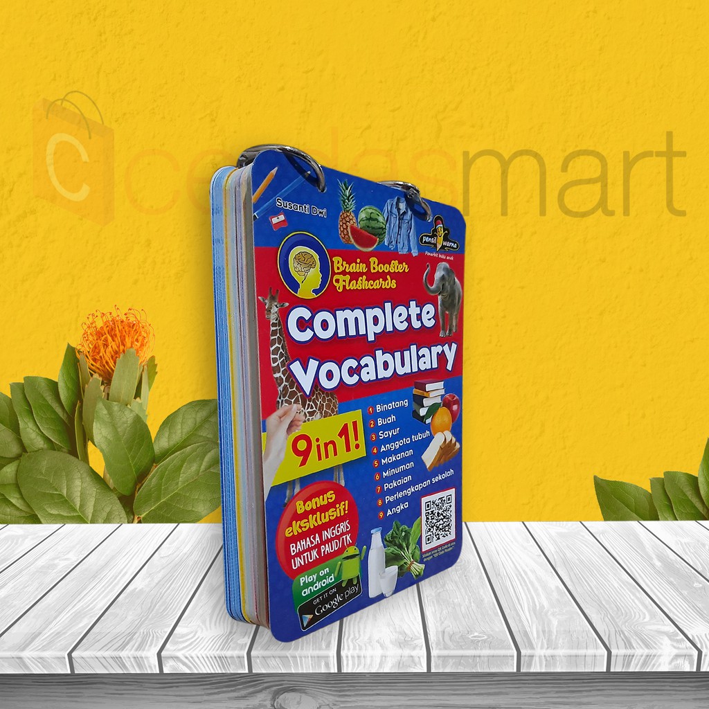 Flashcards New Brain Booster Complete Vocabulary 9 In 1 with Audio ...