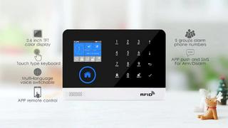 DAYTECH WIFI GSM Burglar Alarm System TUYA APP Control Anti Theft Alarm ...