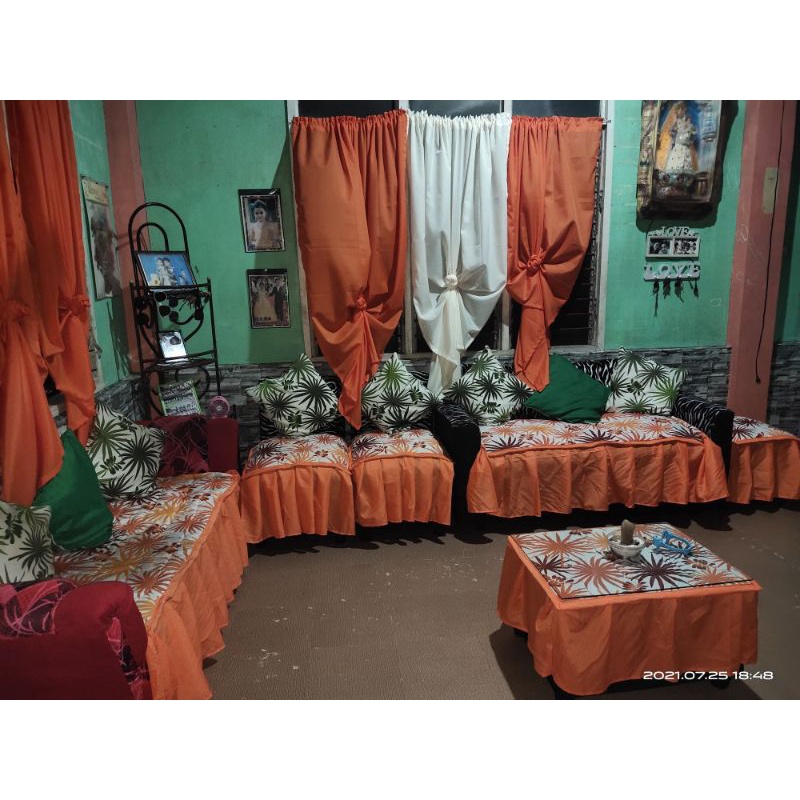 sapin sa upuan set and center table with lace 4 in1 and 5in1 6in1 ...