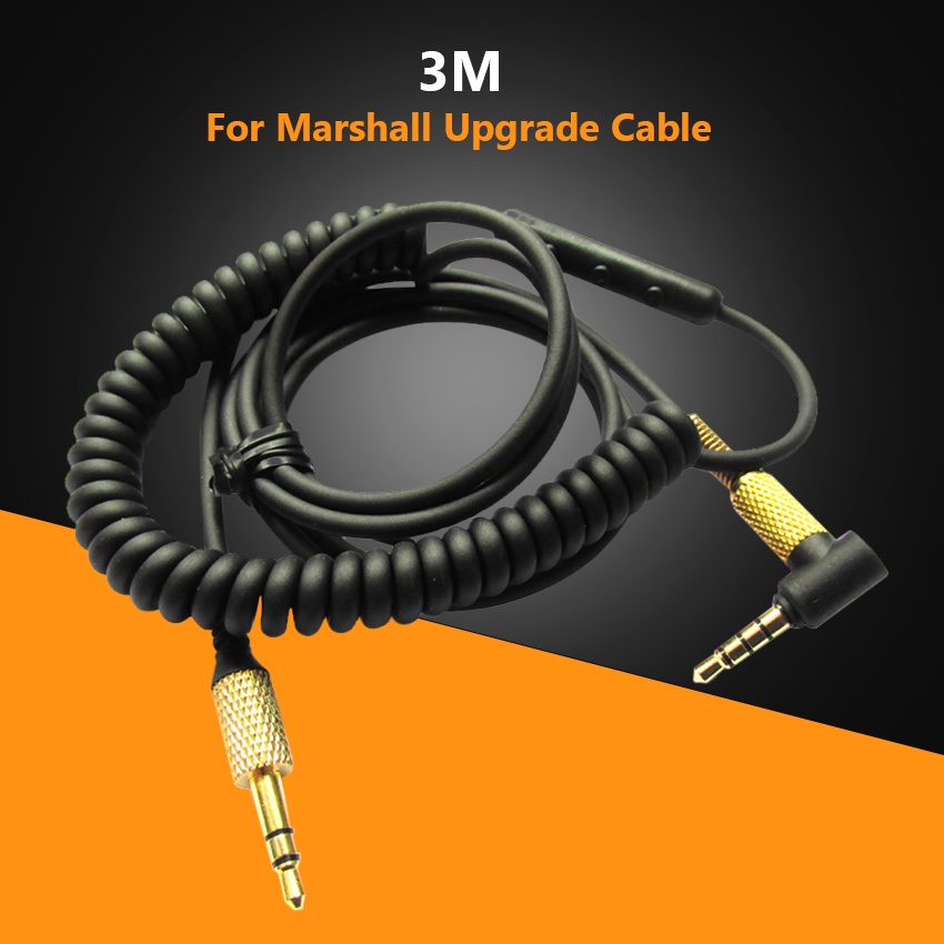 Marshall Aux Audio Cable Male To Male Replacement 3.5mm 3Mertes AUX ...