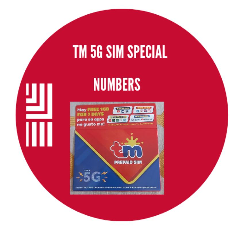 TM special numbers vanity sim ending 111 222 333 444 555 666 | Shopee ...