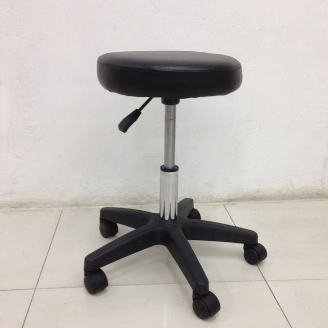 Salon stool operator stool chair black styliest stool ank salon ...