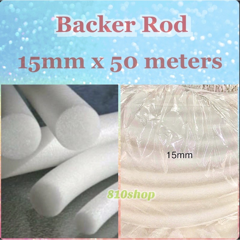 15mm x 50 meters PE Foam Backer Rod Stick Polyethylene Foam Sealant ...