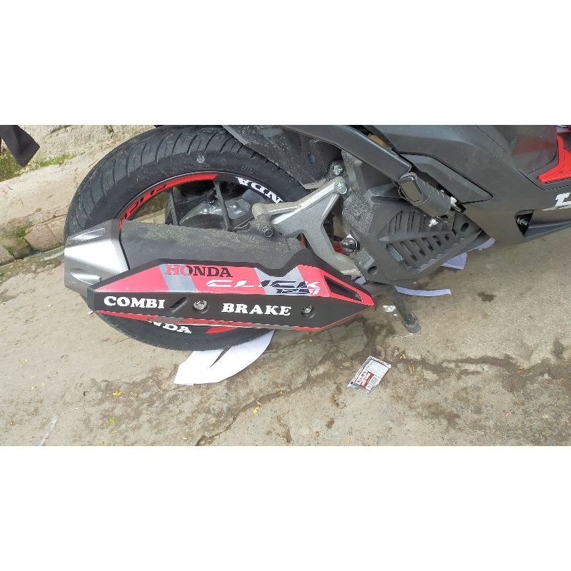 HONDA CLICK 125 V2 HEAT GUARD DECALS | Shopee Philippines