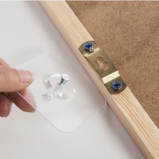 Non-Trace Self Adhesive Nails Hook For Photo Frame Hole Hanging Nail ...