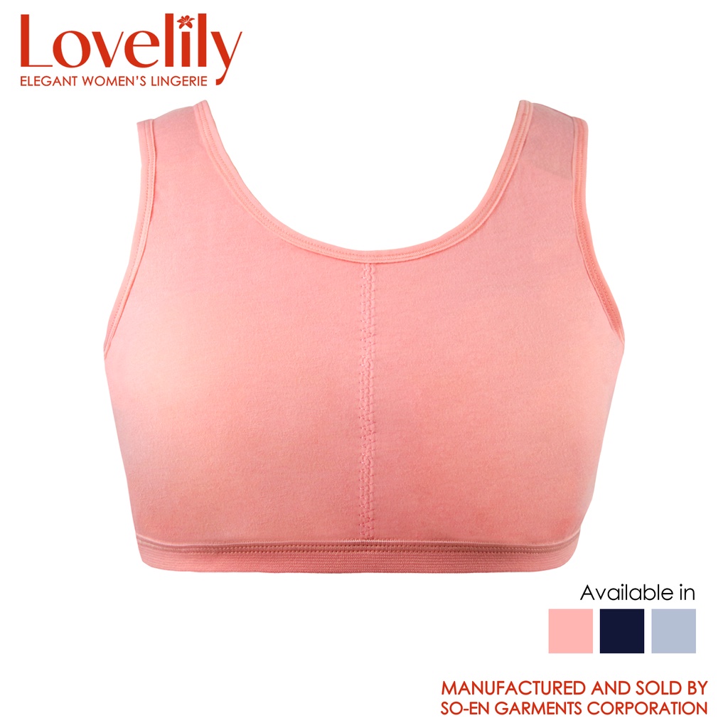 Lovelily 1PC Diantha Cotton Rich Sando Bra | Shopee Philippines