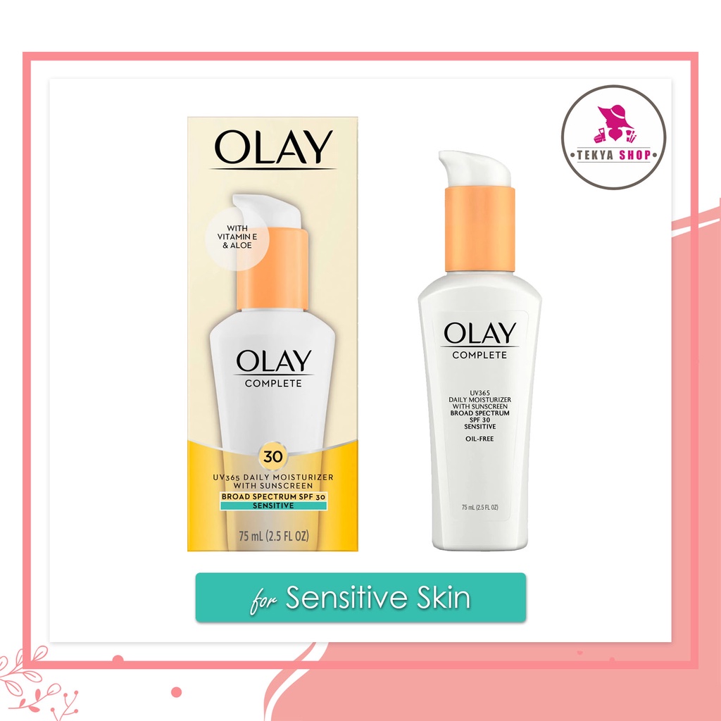 Olay Complete Lotion Moisturizer Sensitive SPF 30, 75 ml | Shopee ...