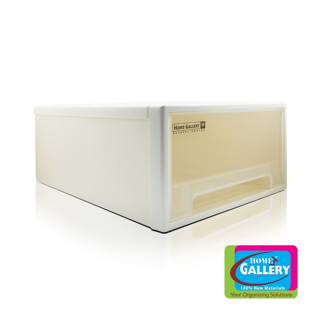 Home Gallery Stackable Single Drawer | L41 x W31.5 x H16.5 cm | Shopee ...