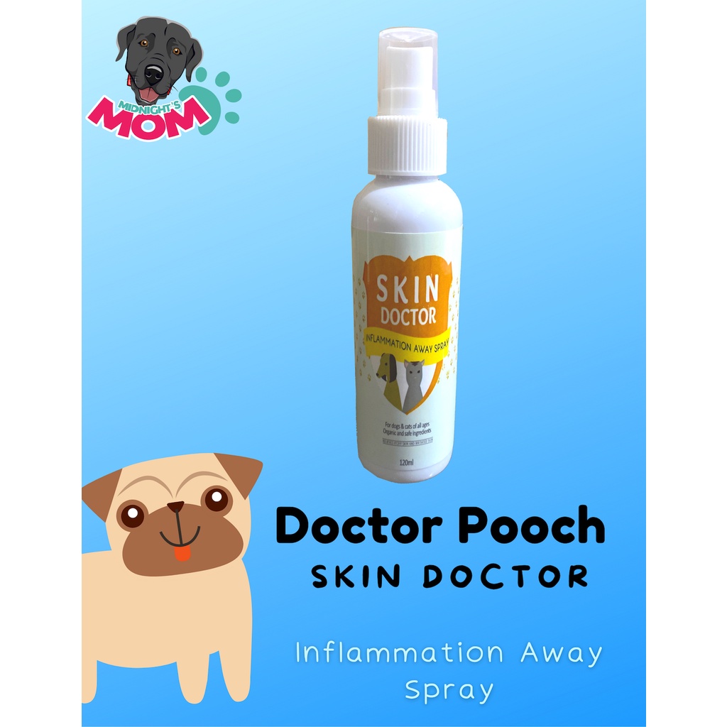 Anti-Inflammation Pet Spray (by Doctor Pooch-Skin Doctor) | Shopee ...