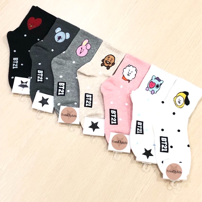 Korean Socks • BTS Socks • Iconic Socks • [DL] | Shopee Philippines