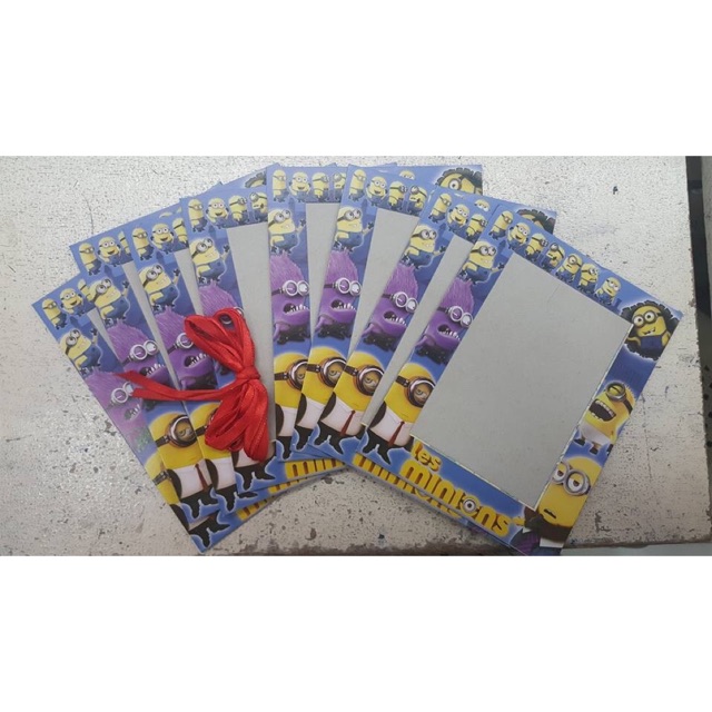 minions DIY frame hanging frame picture frame 8pcs for 4R picture for ...