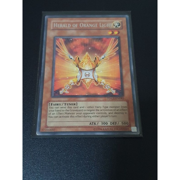 Yu-Gi-Oh 1x Herald of Orange Light (TDGS- Rare) Yugioh Card KONAMI ...