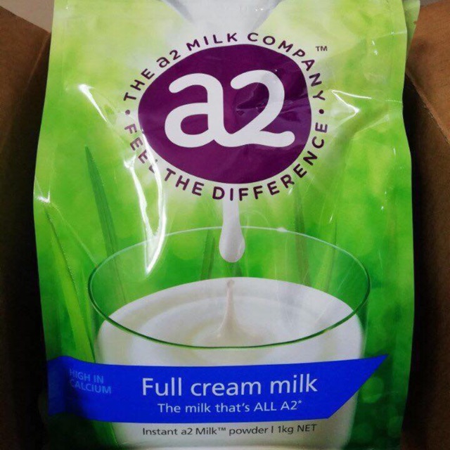 A2 full cream fresh milk 1kg pack | Shopee Philippines