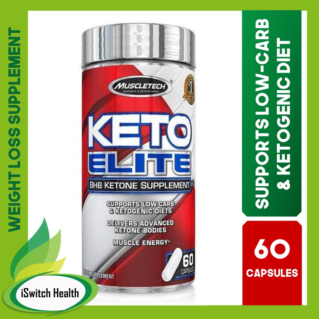 MuscleTech Keto Elite Ketone Production - 60 Capsules | Shopee Philippines