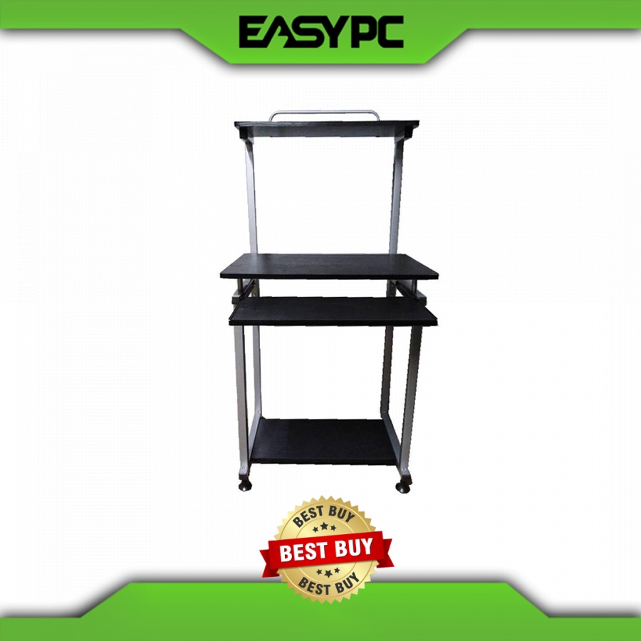 Alpha ACT-468 Black Computer Table | Shopee Philippines