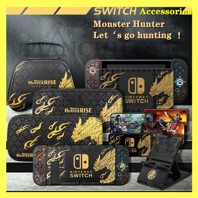 Nintendo Switch Monster Hunter Rise Theme Switch Soft Protective Case ...
