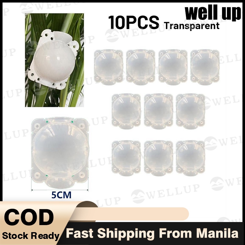 10PCS Clear/black-5cm Plant Rooting Equipment High Pressure Propagation ...