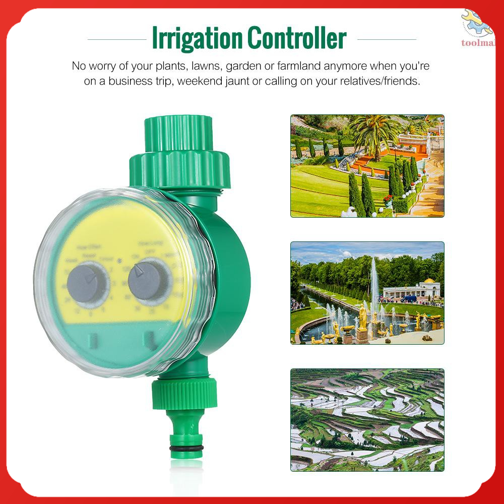 T&M Outdoor Timed Irrigation Controller Automatic Sprinkler Controller ...