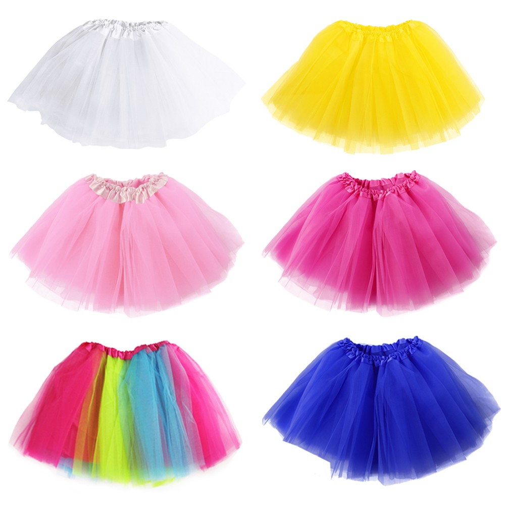 Adult Tutu Skirt Petticoat Fancy Dress 1980s Costume Accessories ...