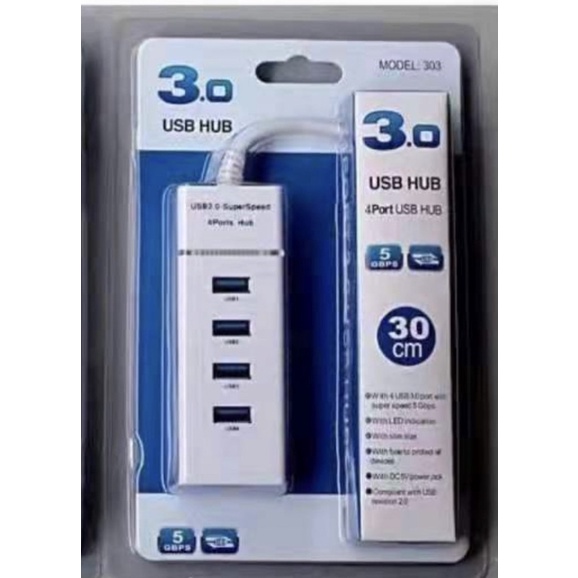 4 ports high speed 3.0 usb hub | Shopee Philippines
