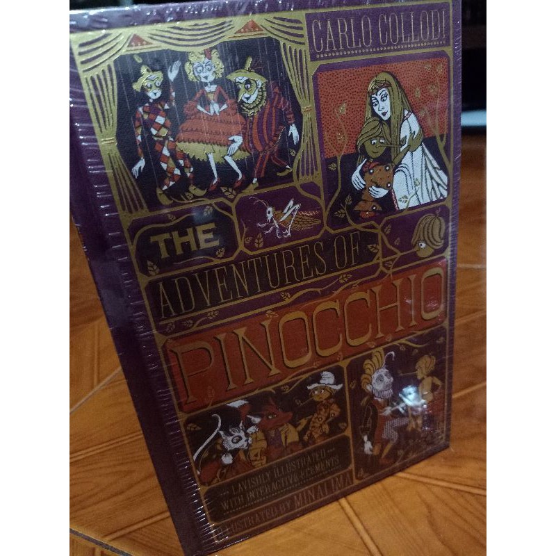 [Reserved]HARDCOVER! MINALIMA EDITION THE ADVENTURES OF PINOCCHIO by Carlo Collodi | Shopee ...