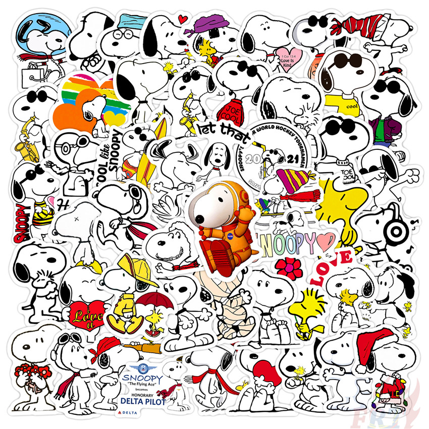 S.noopy Series 01 Stickers 50Pcs/Set DIY Fashion Waterproof Doodle ...