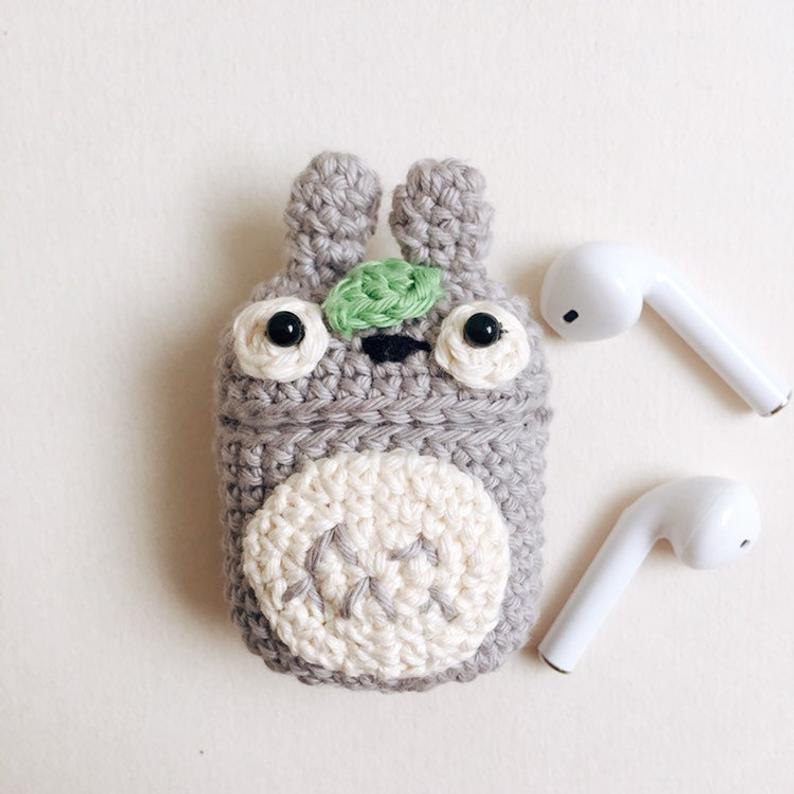 Crochet AirPods Case | Lovely TOTORO | Cover for AirPod (made upon ...