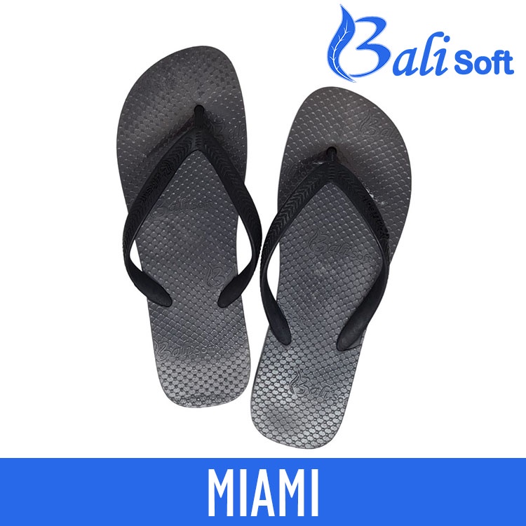 Balisoft Durable & Comfortable Unisex Slippers - Miami (Gray Base) with ...