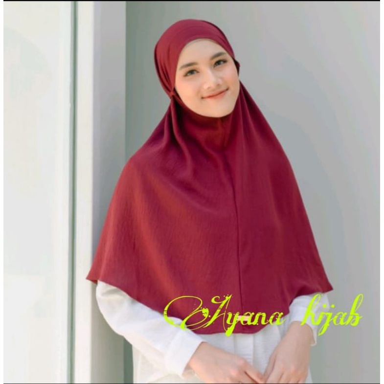 Maryam POLOS CRINKLE (PREMIUM QUALITY)/HIJAB MARYAM AIR FLOW PLAIN ...