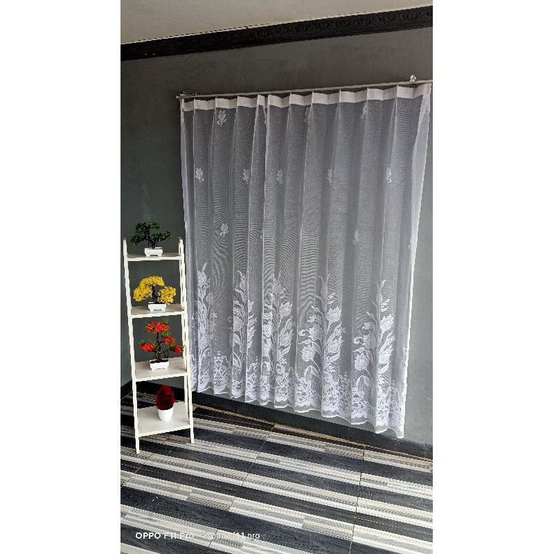 Special vitrase curtains 150cm wide | Shopee Philippines