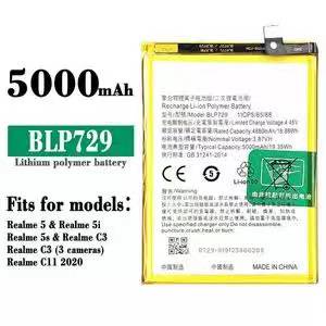 Mstar "Battery High Capacity BLP729/BLP 729/Realme C3, 5, 5i, 5s, 6i ...